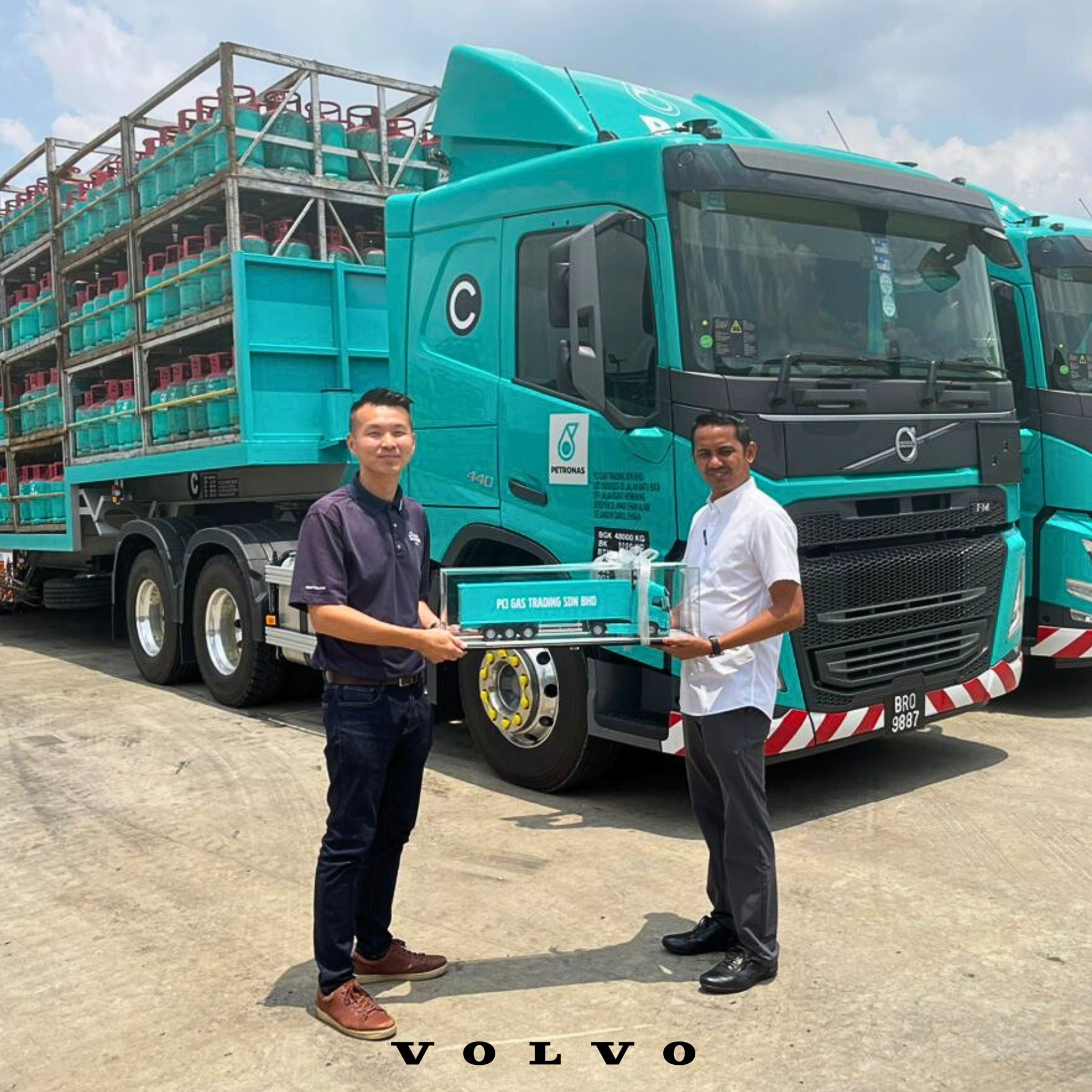 PCI Gas Trading Sdn Bhd Welcomes Volvo FM Trucks for Peak Logistics ...